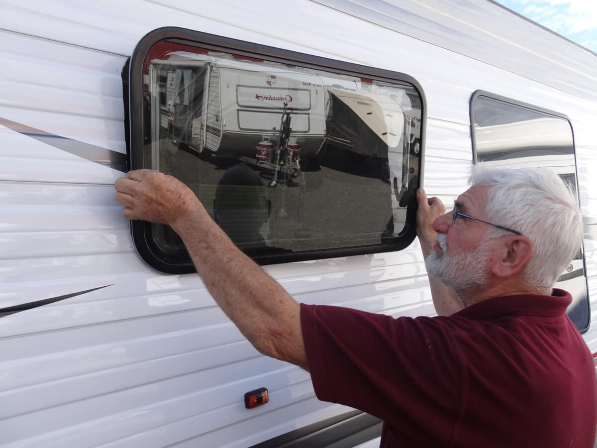 Understanding and Maintaining Caravan Window Seals - CampingComfortably